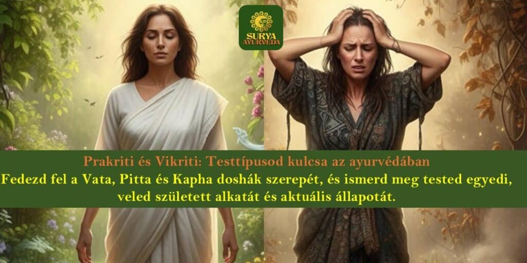 Prakriti és Vikriti: Testtípusod kulcsa az ayurvédában - Surya Ayurvéda